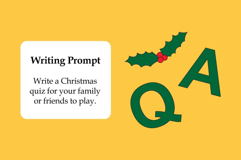 20 Christmas Writing Prompts for Kids – Many Joyful Things